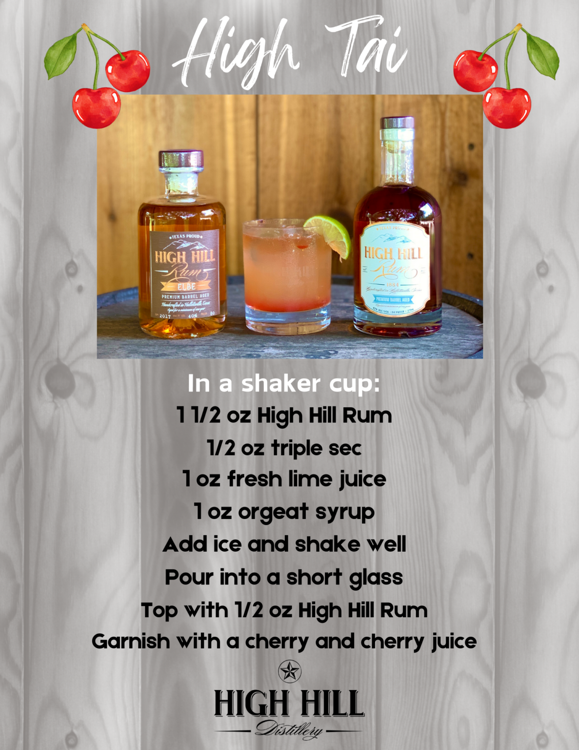 High Tai - High Hill Distillery