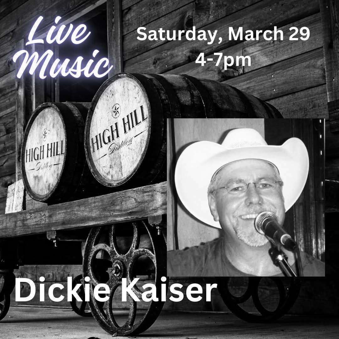 March 29 | Open | 12-7pm - High Hill Distillery